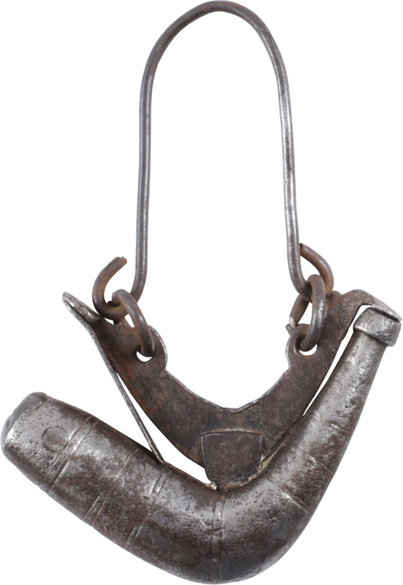 18th CENTURY INDOPERSIAN PRIMING FLASK FOR MATCHLOCK MUSKET