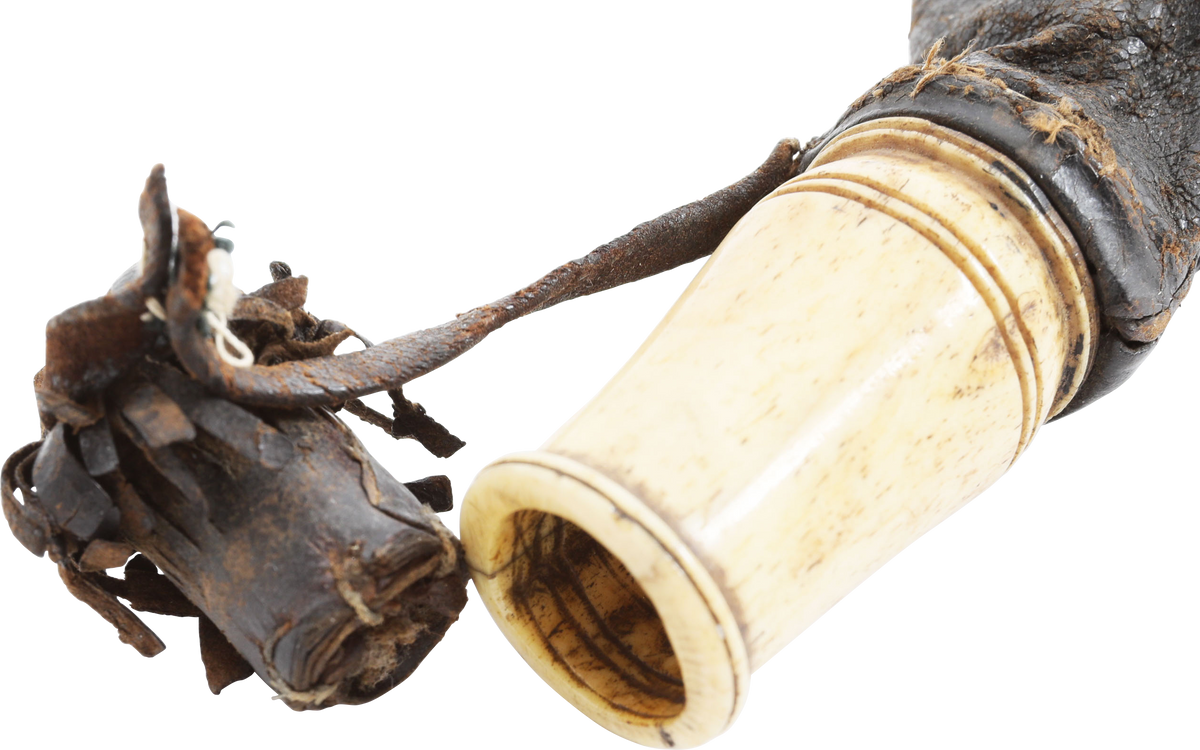 REVOLUTIONARY WAR BULLET POUCH C.1750-80