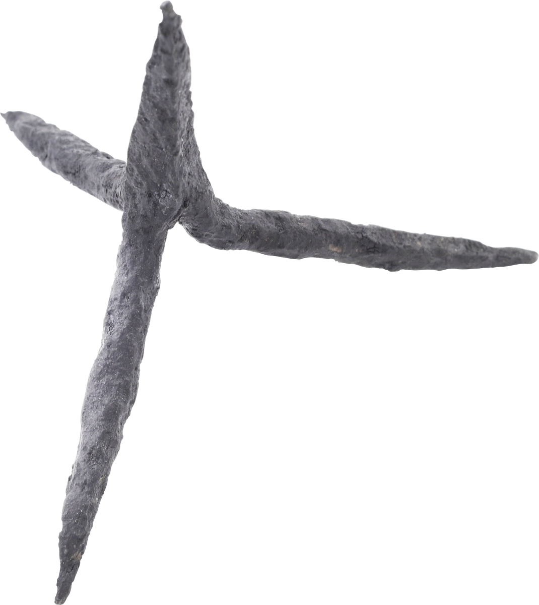 LARGE MEDIEVAL EUROPEAN CALTROP 13TH-15TH CENTURY AD