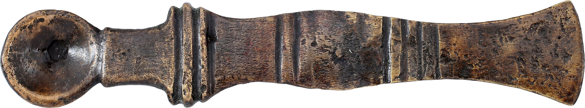 ASHANTI GOLD DUST SPOON. Ex Sir Cecil Armitage Collection, Late 19th ...