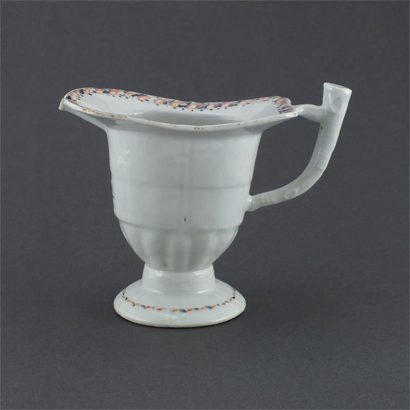 ENGLISH LOWESTOFT PORCELAIN PITCHER C.1790